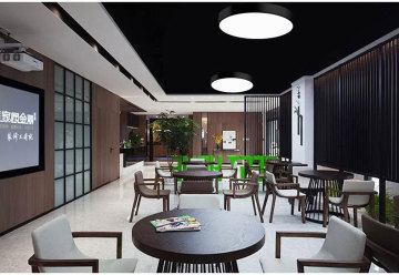 modern commercial black white round led ceiling lights uk pop indoor ...