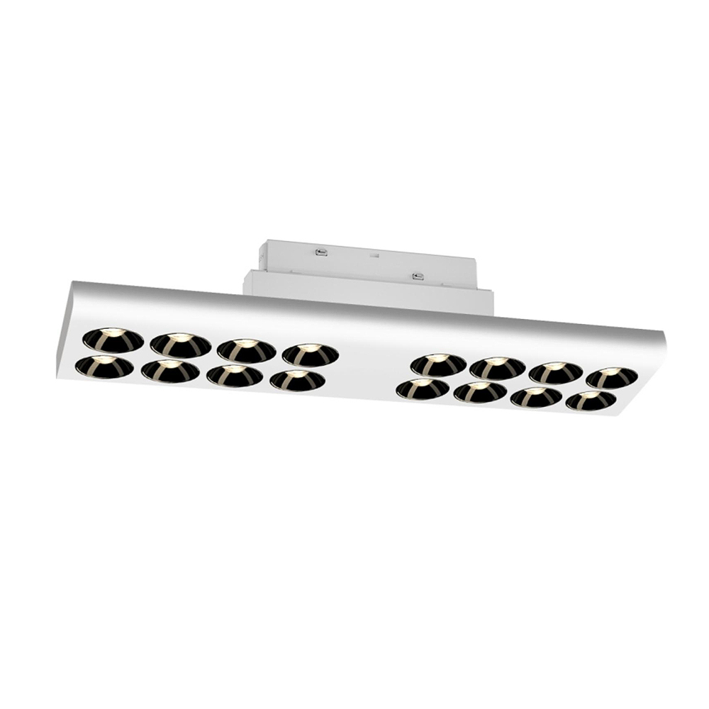 【2ALGD2280107】22-Series White 16W Grille Light LED Magnetic Track Light