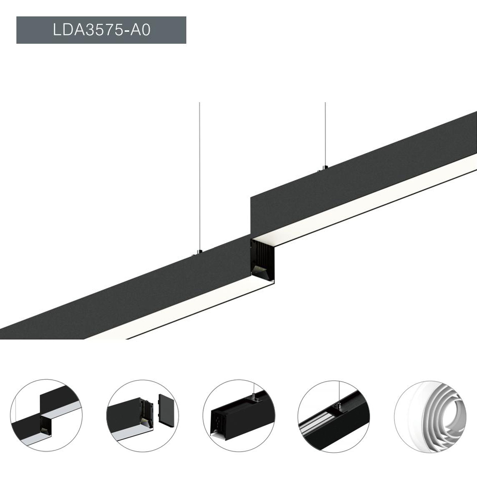 Excellent LED Modular Suspended Linear Pendant Light with Great Price