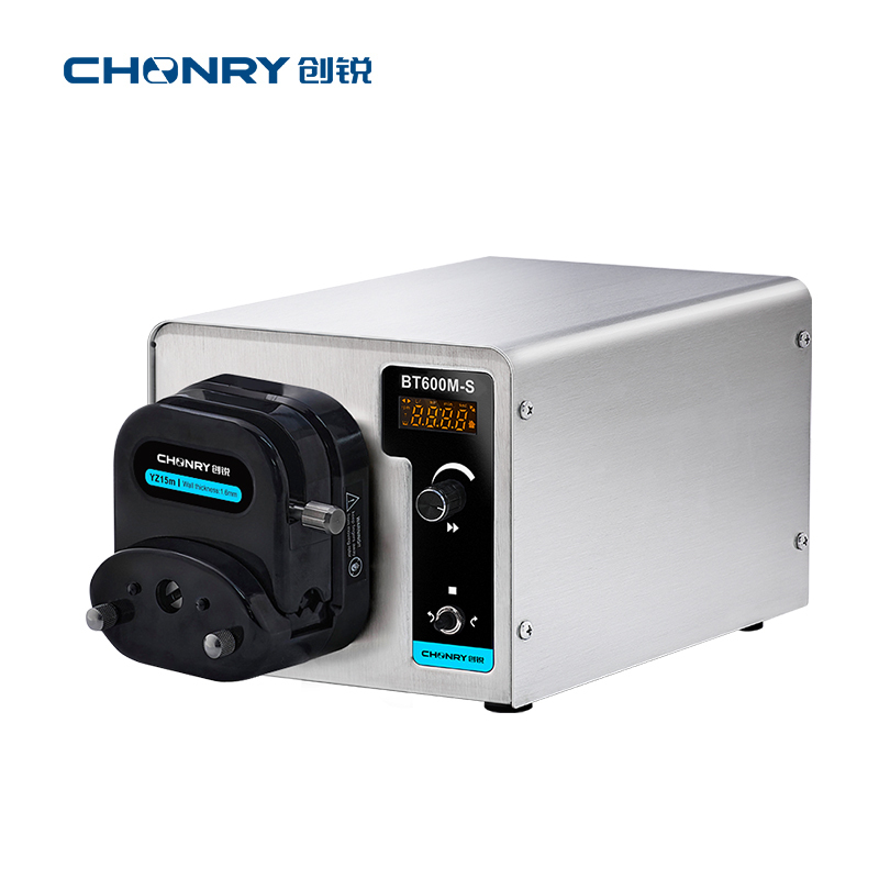 BT600M-S Large Flow Peristaltic Pump Digital 3LPM Lab Industrial Liquid ...