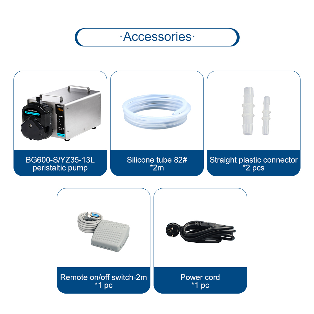 BG600-S Peristaltic Pump Industrial Large Flow 12L/min Mining Flotation Precision Liquid Dosing Pump