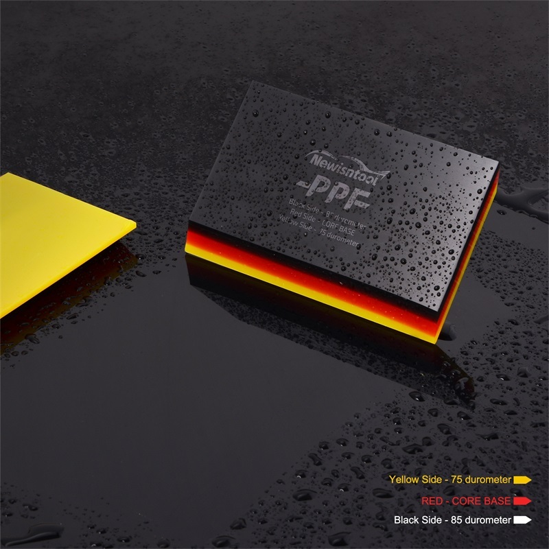 Soft PPF Rubber Squeegee Car Window Tint Sticker Auto Cleaning Tool