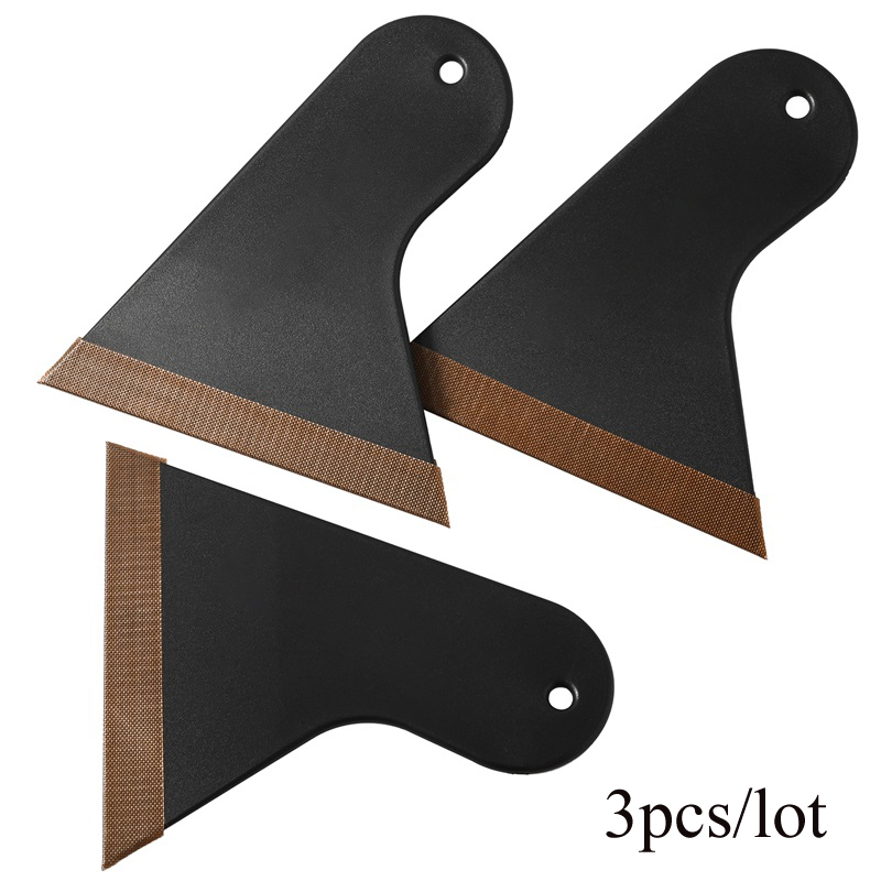 FOSHIO Teflon Triangle Squeegee Car Wrapping Tint Window Vinyl Tool
