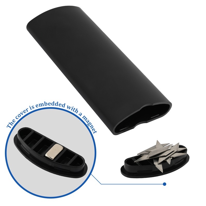 FOSHIO Magnet Snap Blade Cage Vinyl Waste Blades Disposal Container