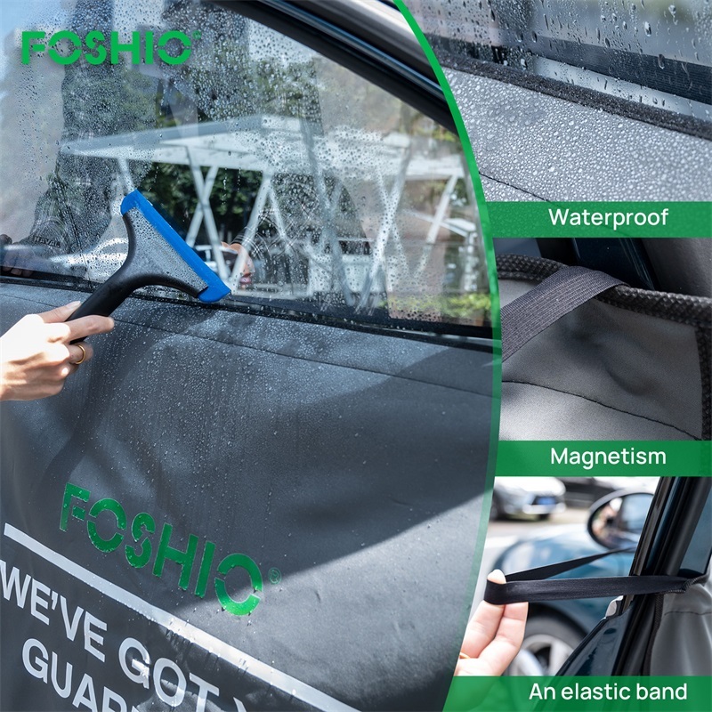 FOSHIO Magnetic Door Cover Waterproof Fabric Car Door Protective Cover