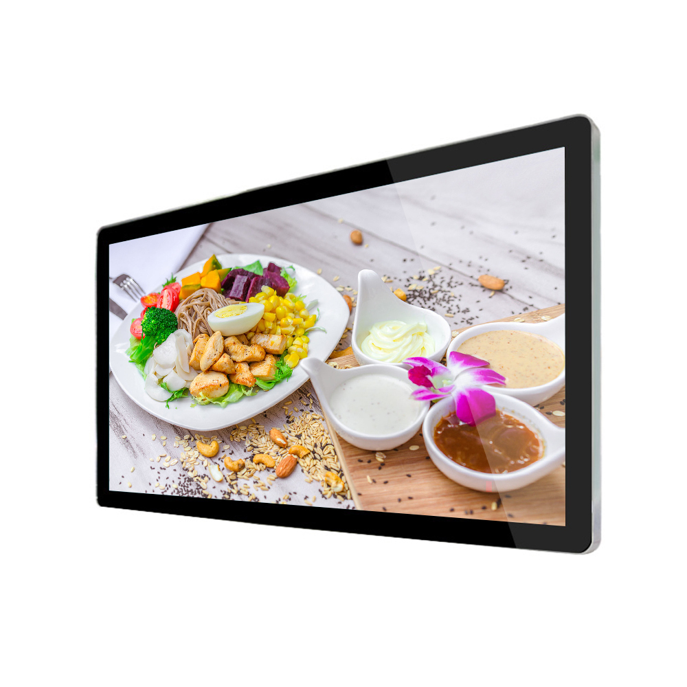 Super Slim High Brightness Android WIFI Wall Mounted Digital Signage
