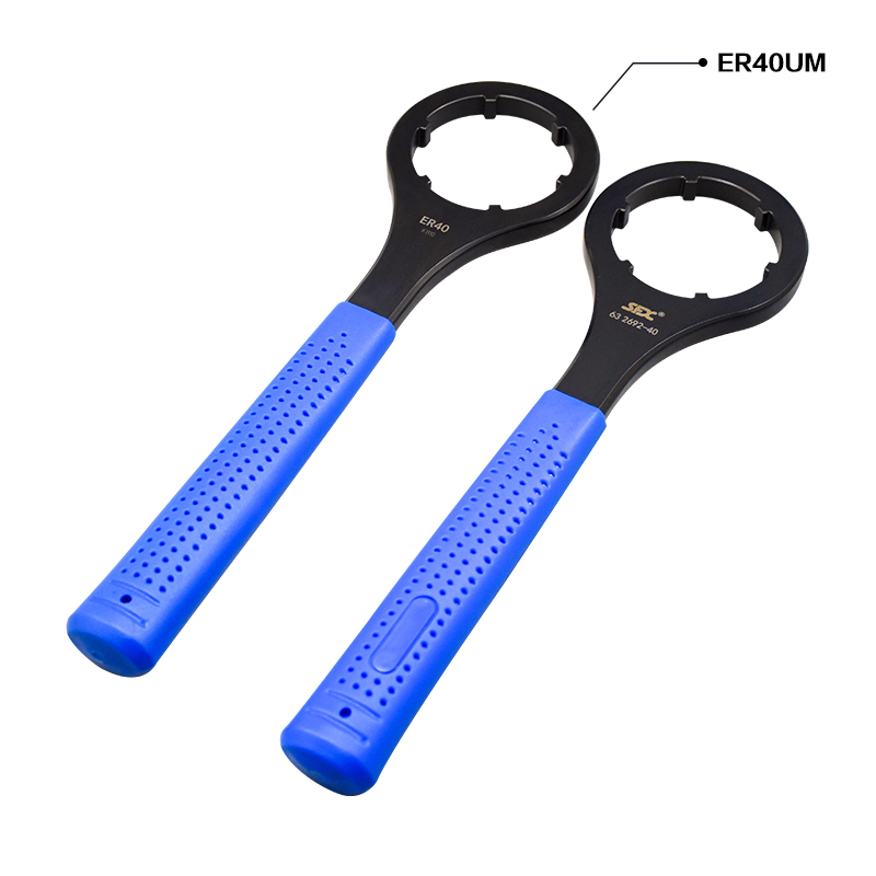 SFX Integral-type ER40UM Nut Wrench CNC Collet Chuck Nut ER40 Spanner