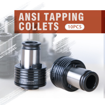 TC820 ANSI Tapping Collets for SFX-M24HR Electric Tapping Machine