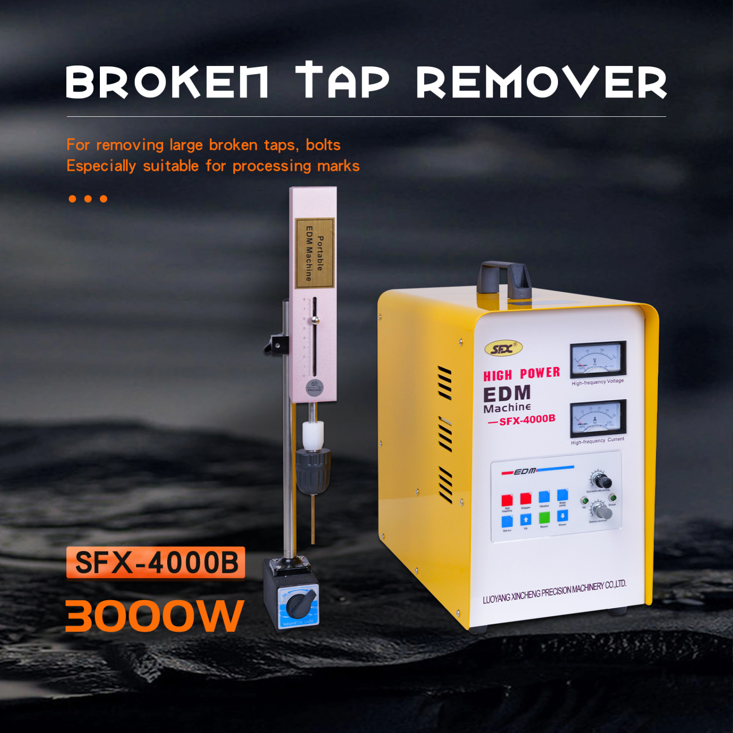 SFX-4000B Portable EDM Broken Tap Remover | Remove Broken Taps Easily