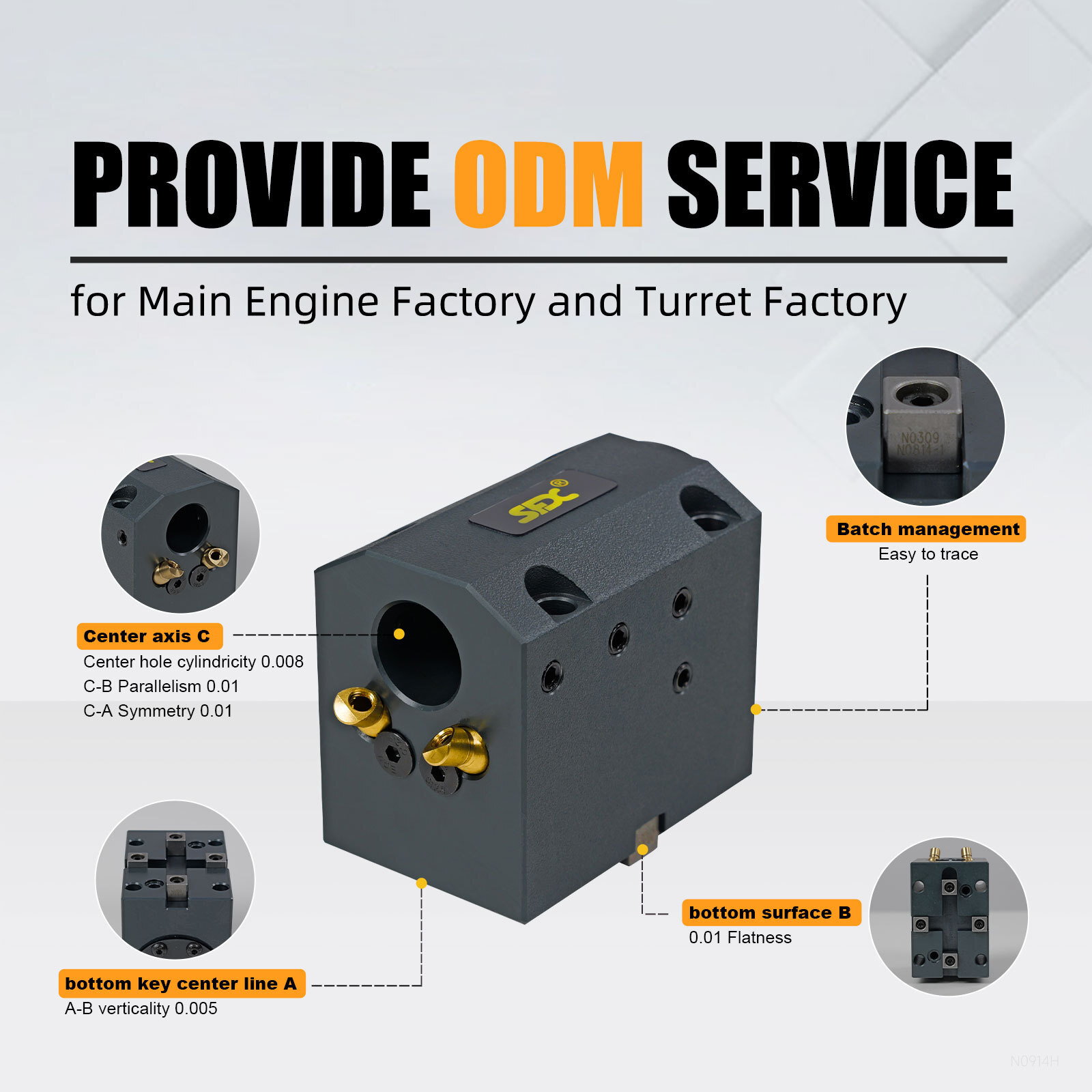 SFX CNC Lathe Boring Bar Tool Holder BMT Static Tool Block