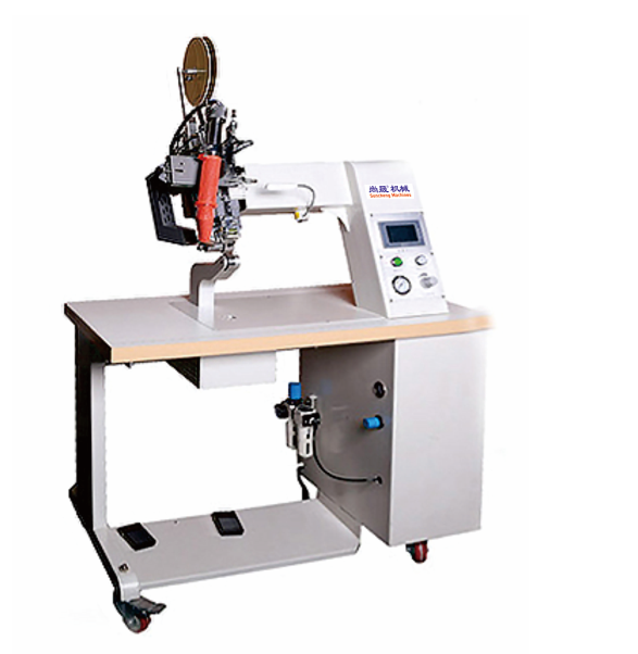 SC-808S Automatic Strap Cutting & Seam Pressing Machine Footwear