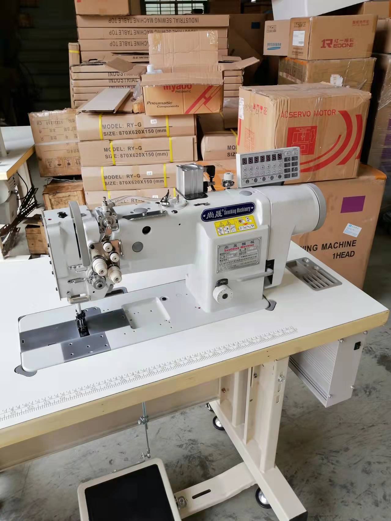 SC-4420BIT Flat bed walking foot double machine