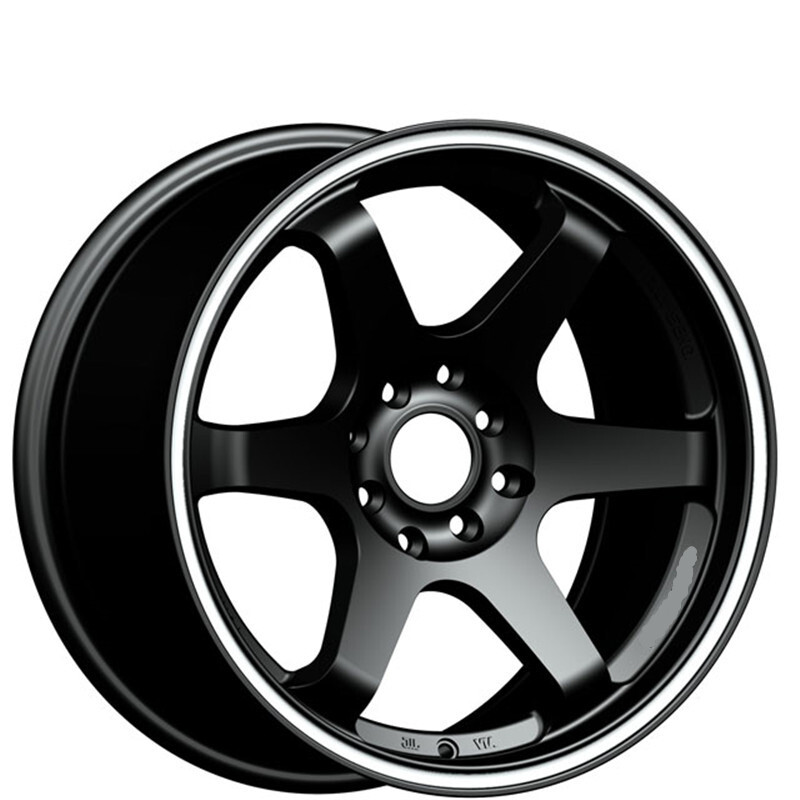 Custom 16x7.0 16x8.5 inch pcd 8x100/114.3 black full painting alloy ...