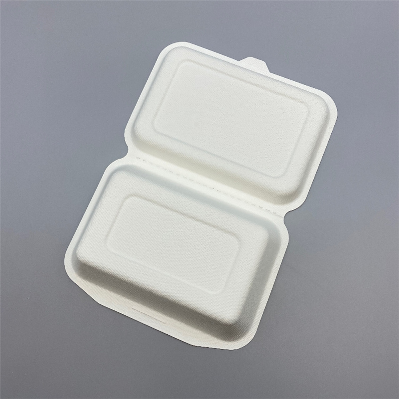 Biodegradable and Compostable 450ml Bagasse Food Container
