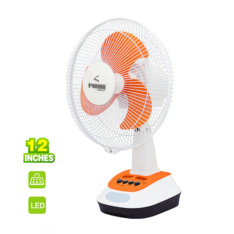 IWIN ENERGY IW-3212 12 inches AC&DC Solar Table Fan/Wall Fan