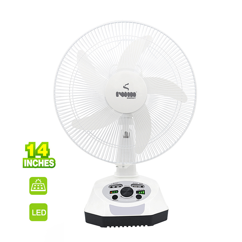 IWIN ENERGY IW-3316 14 inches AC&DC Solar Table Fan