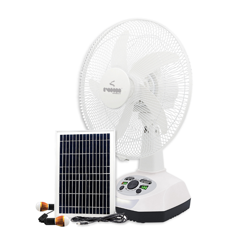 IWIN ENERGY IW-3316 14 inches AC&DC Solar Table Fan