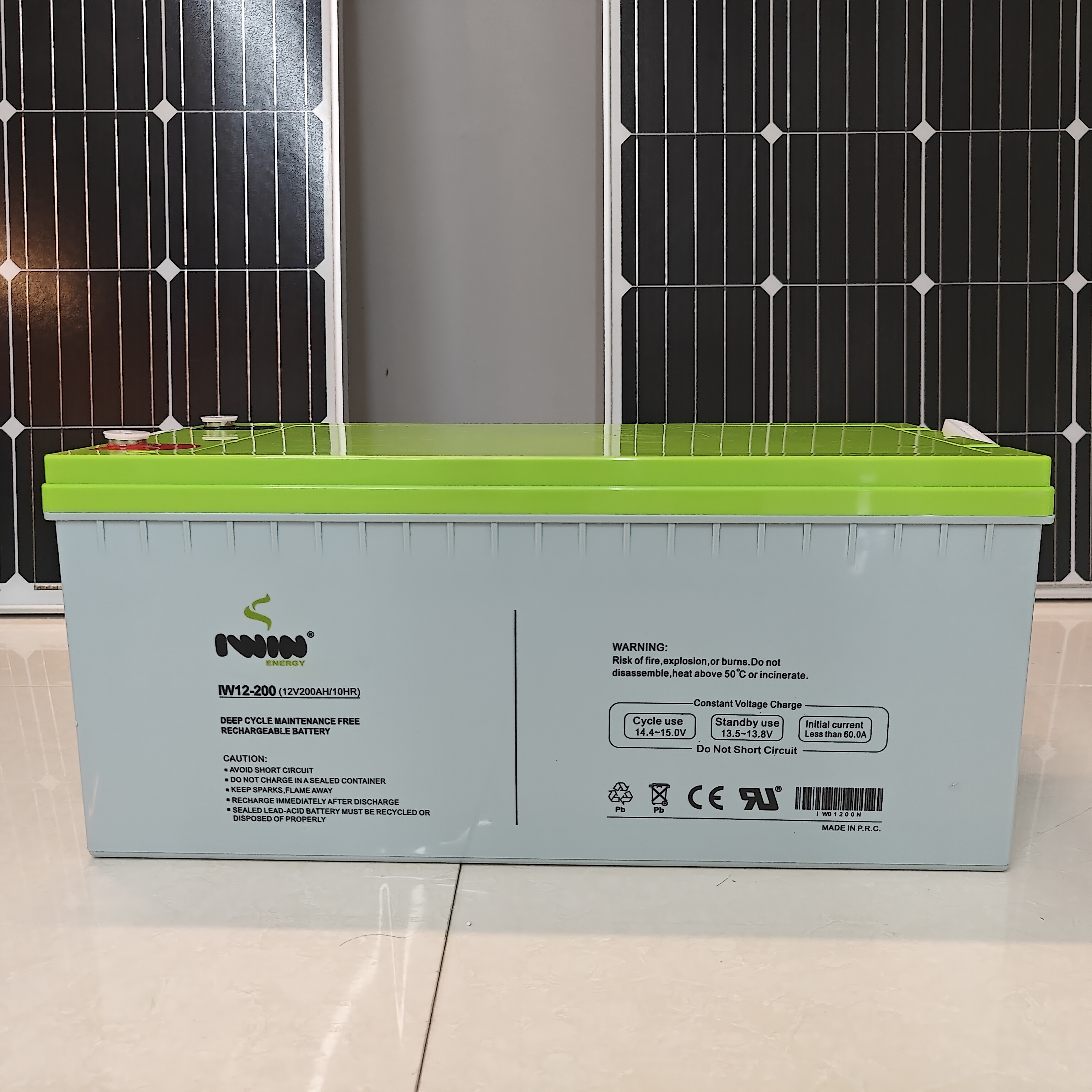 IW12-200 Deep cycle Battery Large capacity 12v200AH lead-acid battery