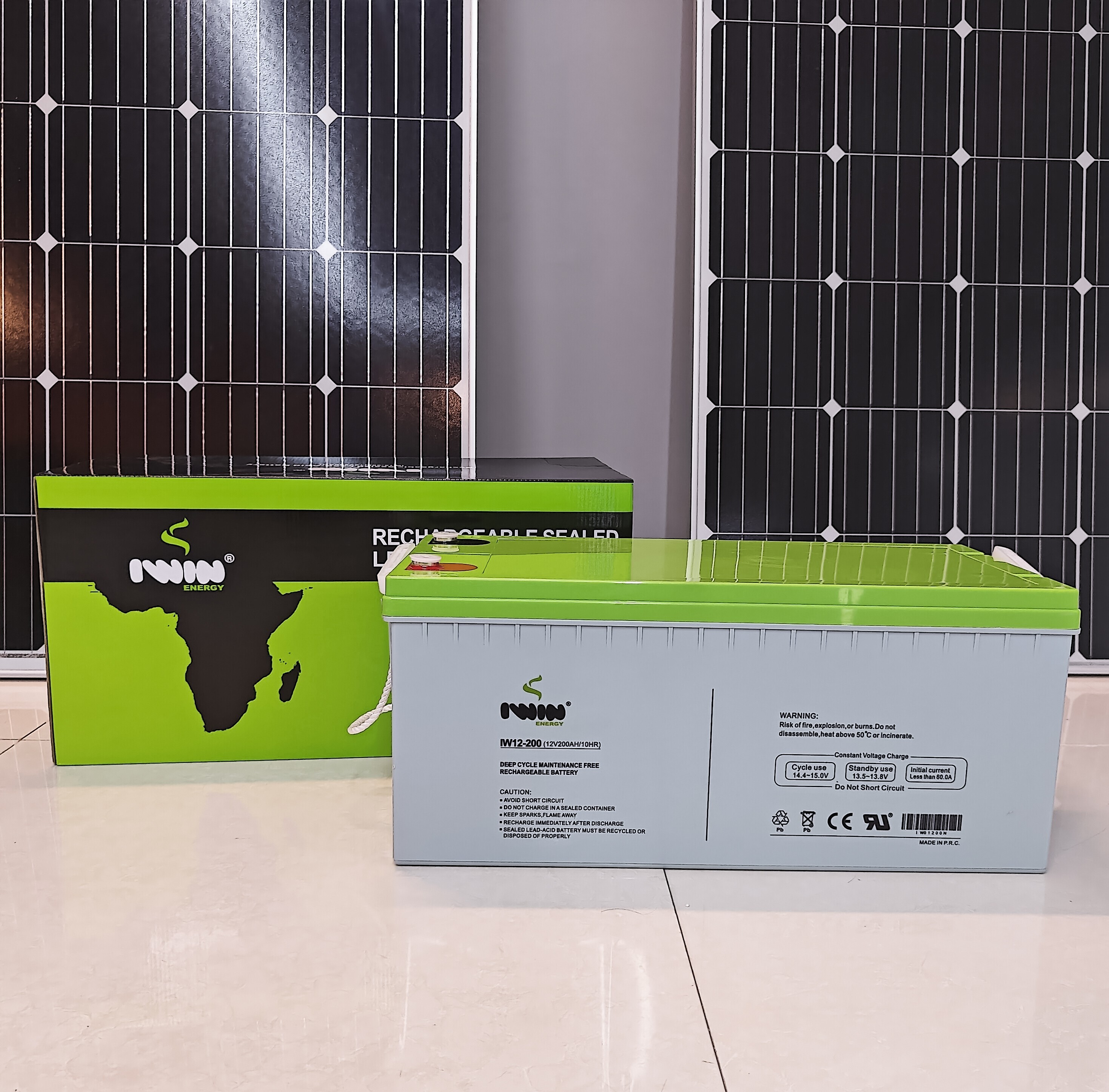 IW12-200 Deep cycle Battery Large capacity 12v200AH lead-acid battery