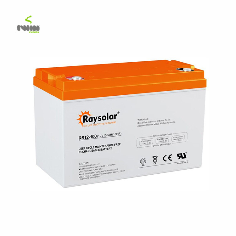 RS12-100 Deep cycle Battery Large capacity 12v100AH lead-acid battery