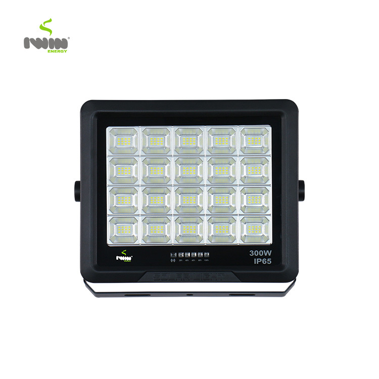 IWIN-F300w solar lights outdoor flood light Aluminum