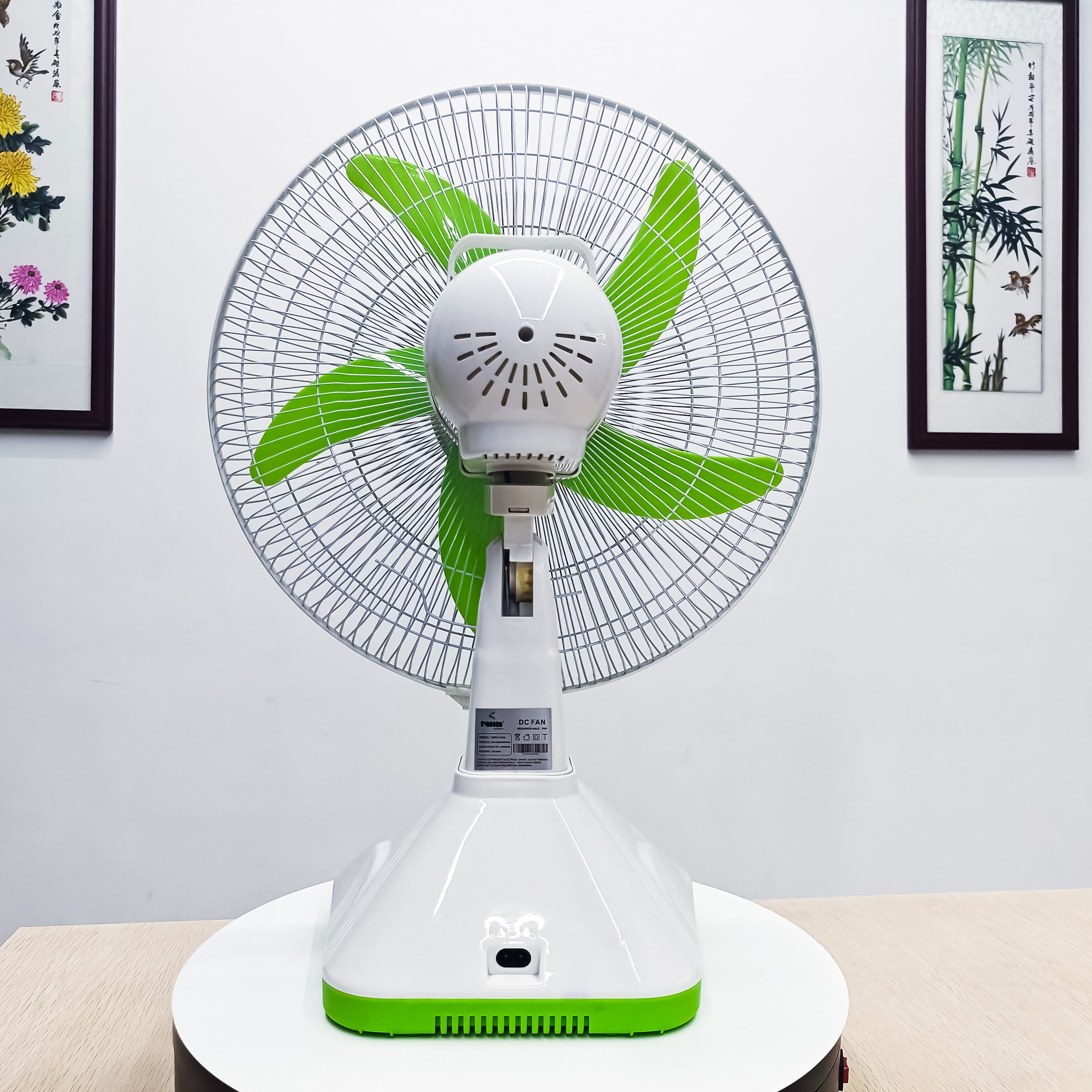 IWIN-316A 16inch solar fan Adjustable Angle Adjustable fan timing ...