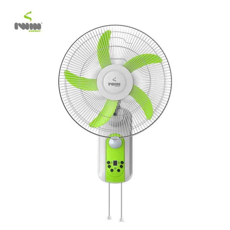 IWIN Portable Solar Fan with Rechargeable Panel and Battery Wall ...