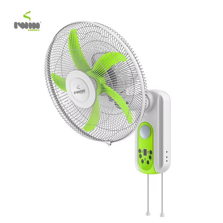 IWIN Portable Solar Fan with Rechargeable Panel and Battery Wall ...