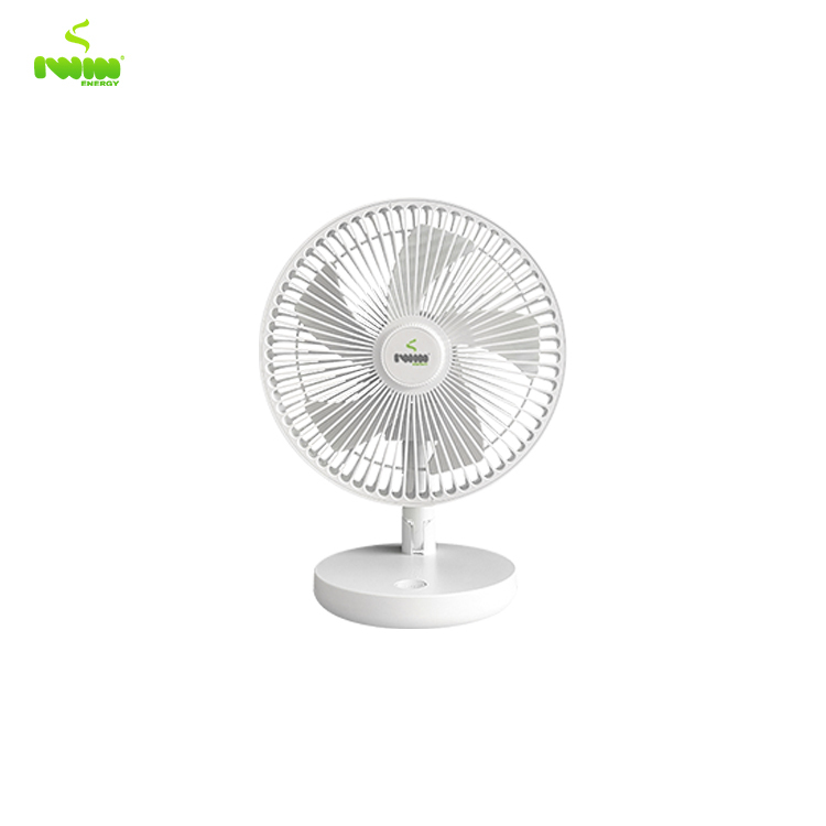 IWIN Folding fan 8 inch solar panel charge portable rechargeable fan