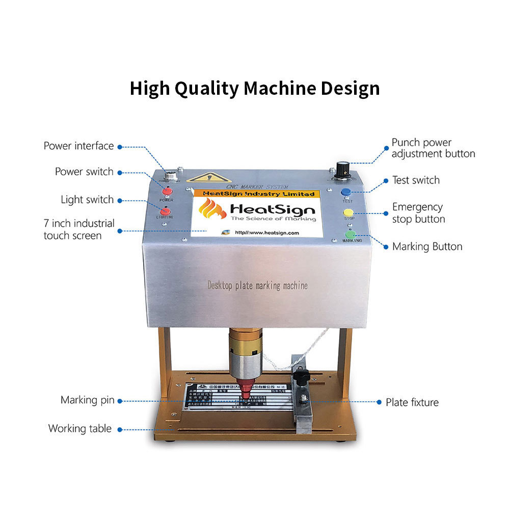 Industrial Valve Metal Nameplate Tag Engraver HT Marker industrial-valve-metal-nameplate-tag-engraver-ht-marker