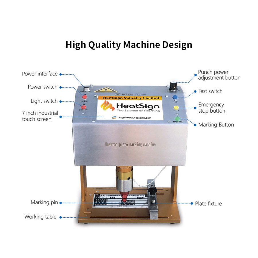 Name Plate and Stamping Engraving Machine | HT Marker