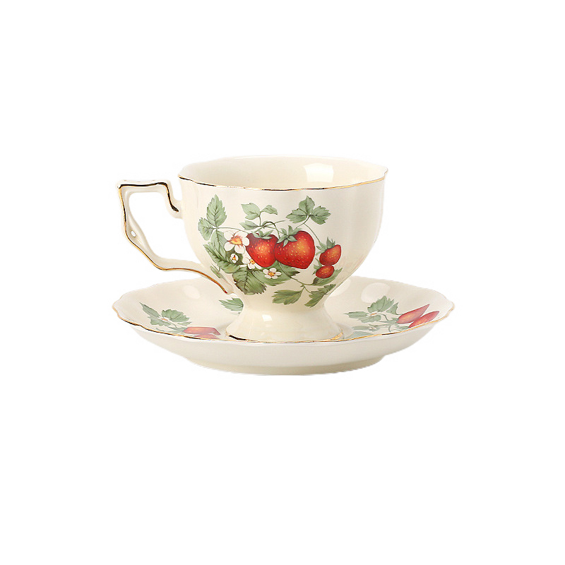 Queens Virginia Strawberry Tea Set