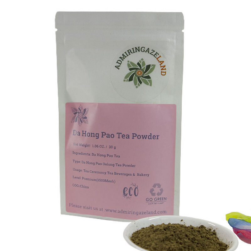 1500 Mesh Organic Da Hong Pao Tea Powder Oolong Tea Powder