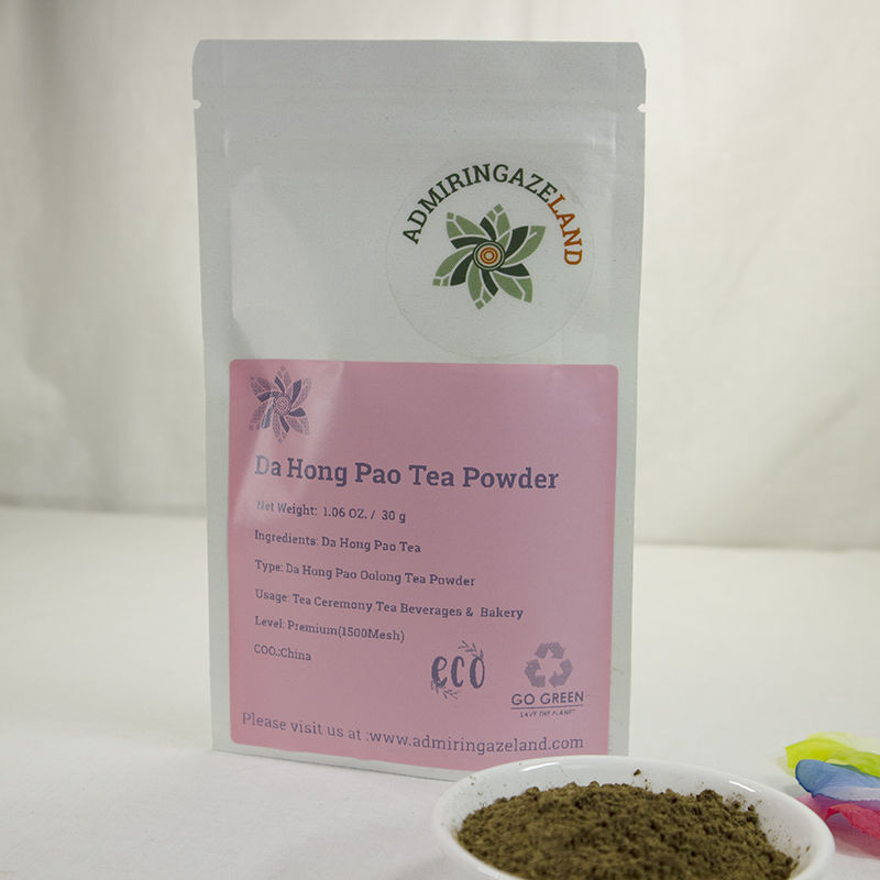 1500 Mesh Organic Da Hong Pao Tea Powder Oolong Tea Powder