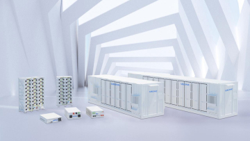 Air Cooled Containerized Energy Storage System 3.584Mwh