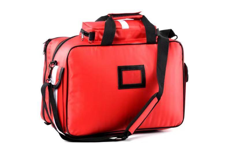 Manufacturers direct red Emergency medical kit with adjustable strap to ...