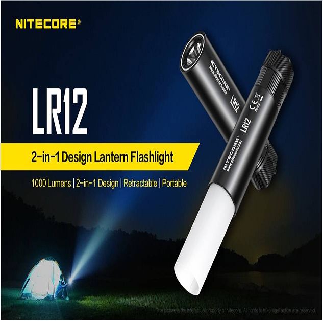 Best Nitecore LR12 XP-L HD V6 LED 1000 Lumens Camping Lantern on sale ...