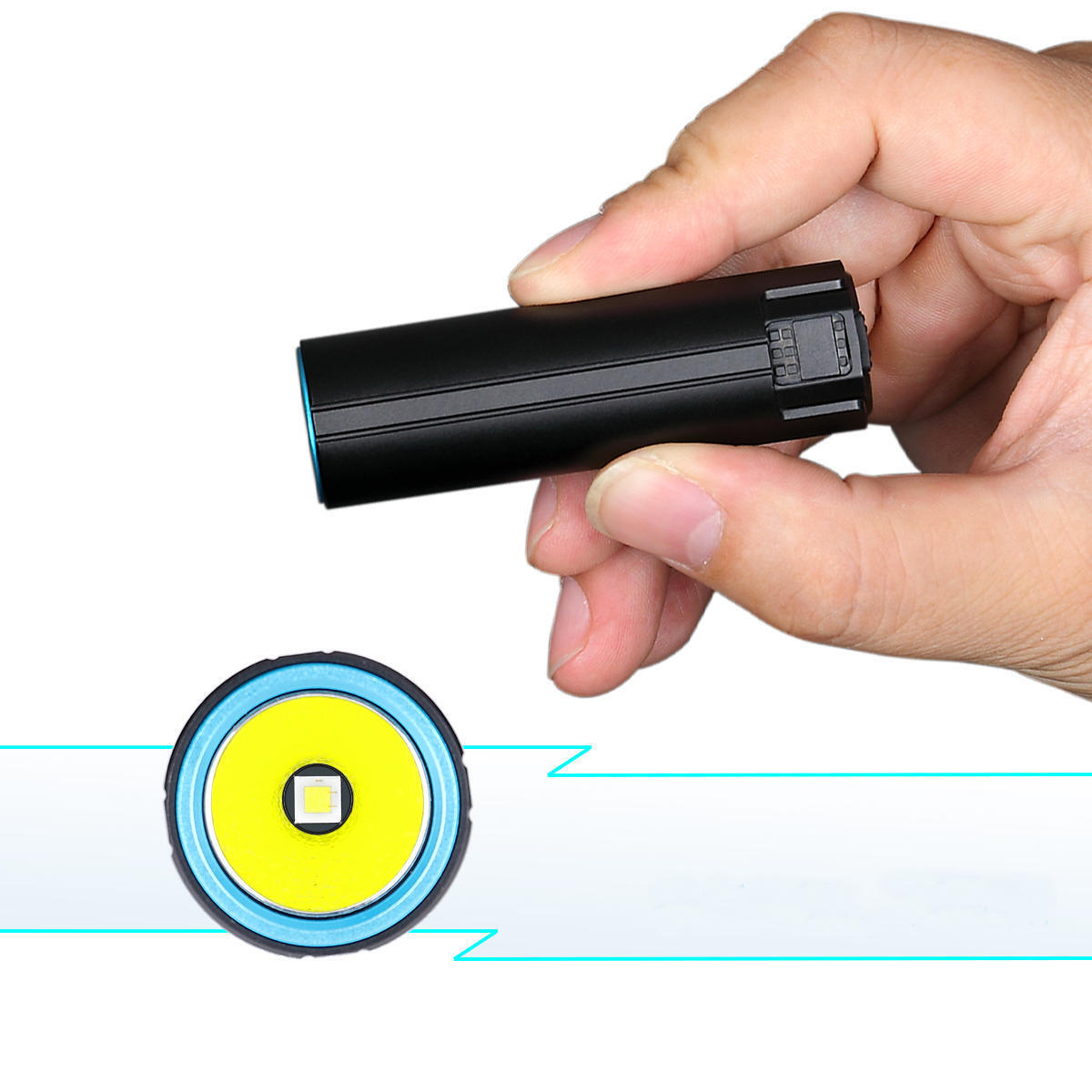 Best Imalent LD10 XP-L HI LED 1200 Lumens EDC Flashlight on sale ...