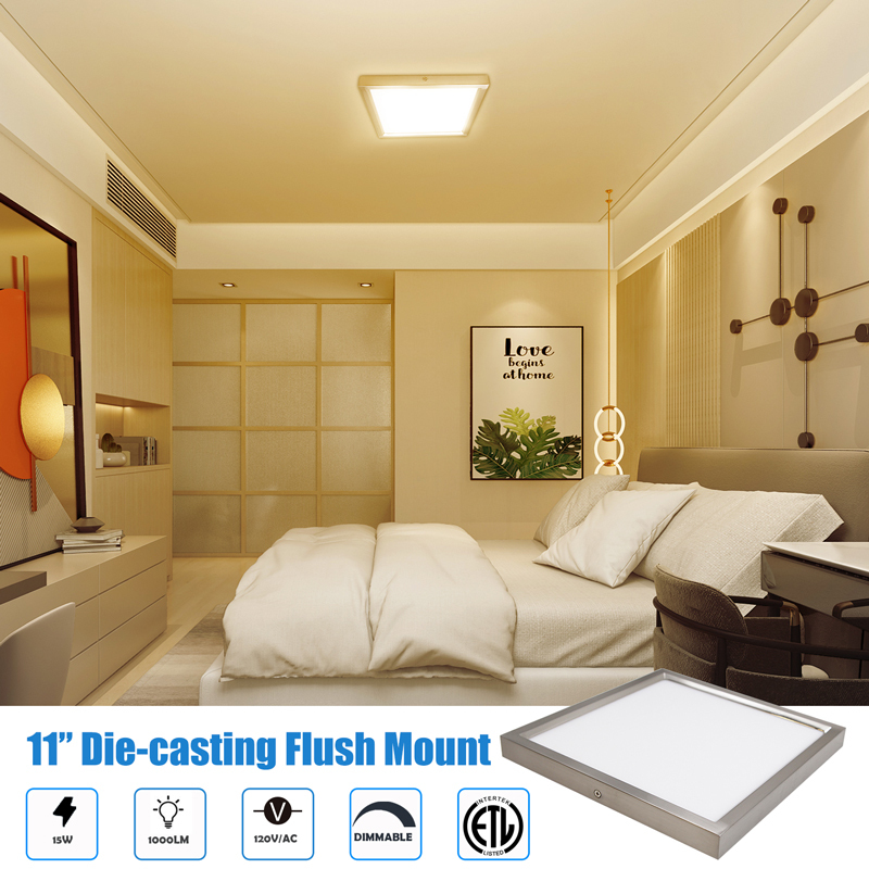 Damp Location Ceiling Lights 2x4 FT Center Basket LED Troffer Panel