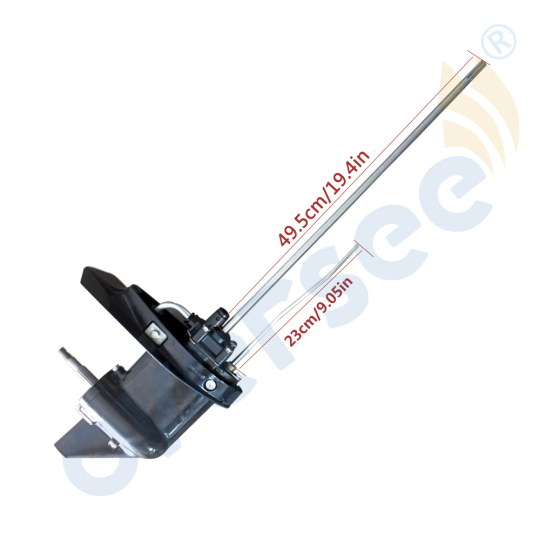 Lower Casing Assy (S) For Hangkai Outboard Motor 5HP 6HP 2 Stroke Short ...