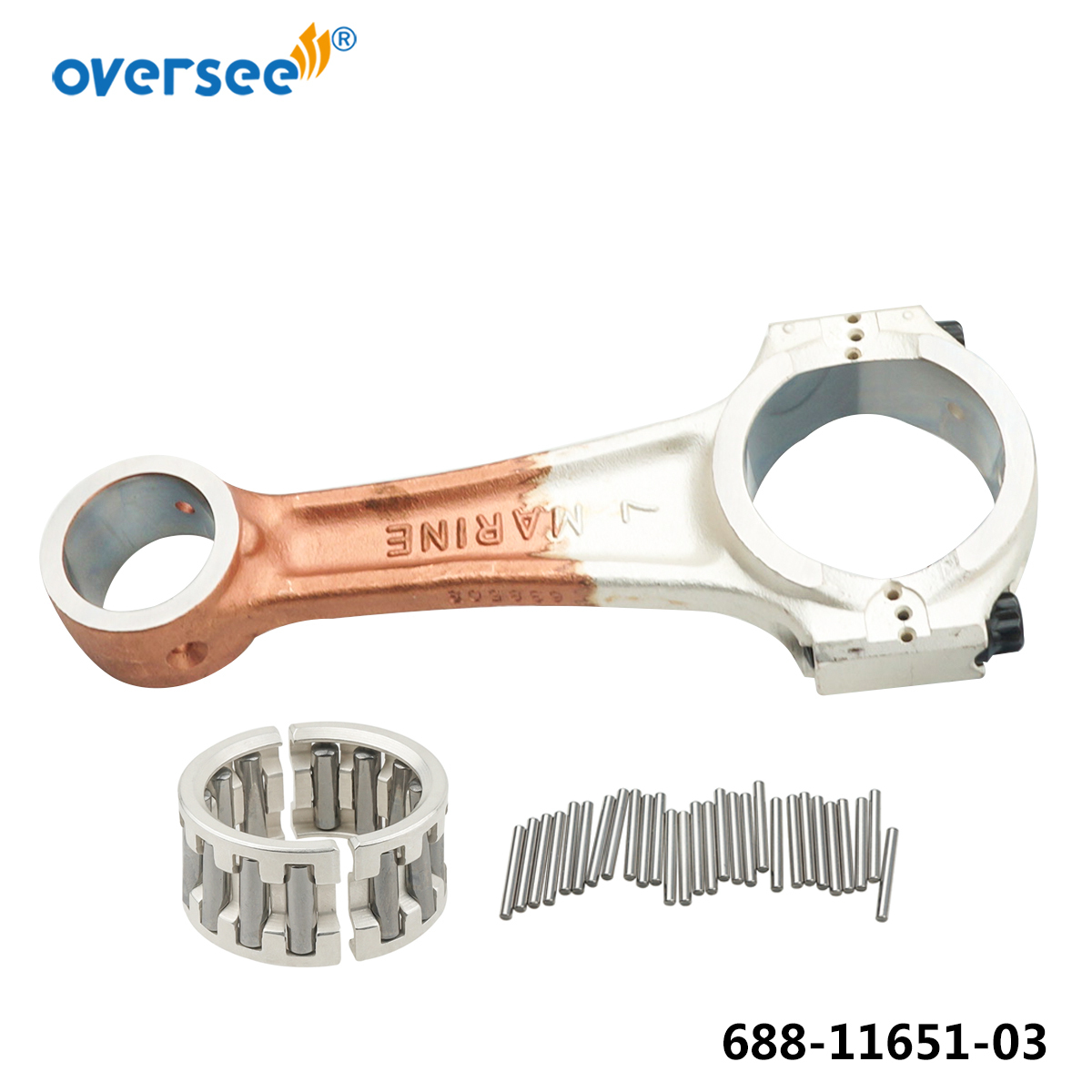 688-11650-03/688-11650-00 connecting rod Kit fit Yamaha 48HP 85HP 75HP ...