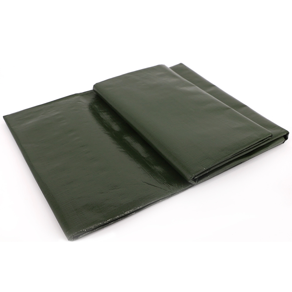 Olive green medium weight PE tarpaulin 90gsm 100gsm 110gsm 120GSMPE Tarpaulin | waterproof poly ...
