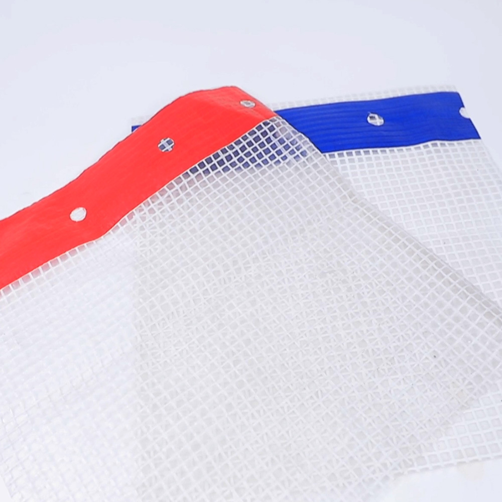 PE leno tarpaulin as scaffolding tarp with different colors of ...