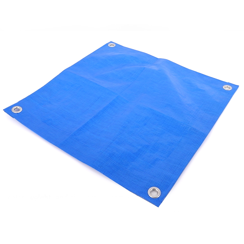 Hot sale multipurpose sky blue poly tarp ready-made tarpaulin sheet ...