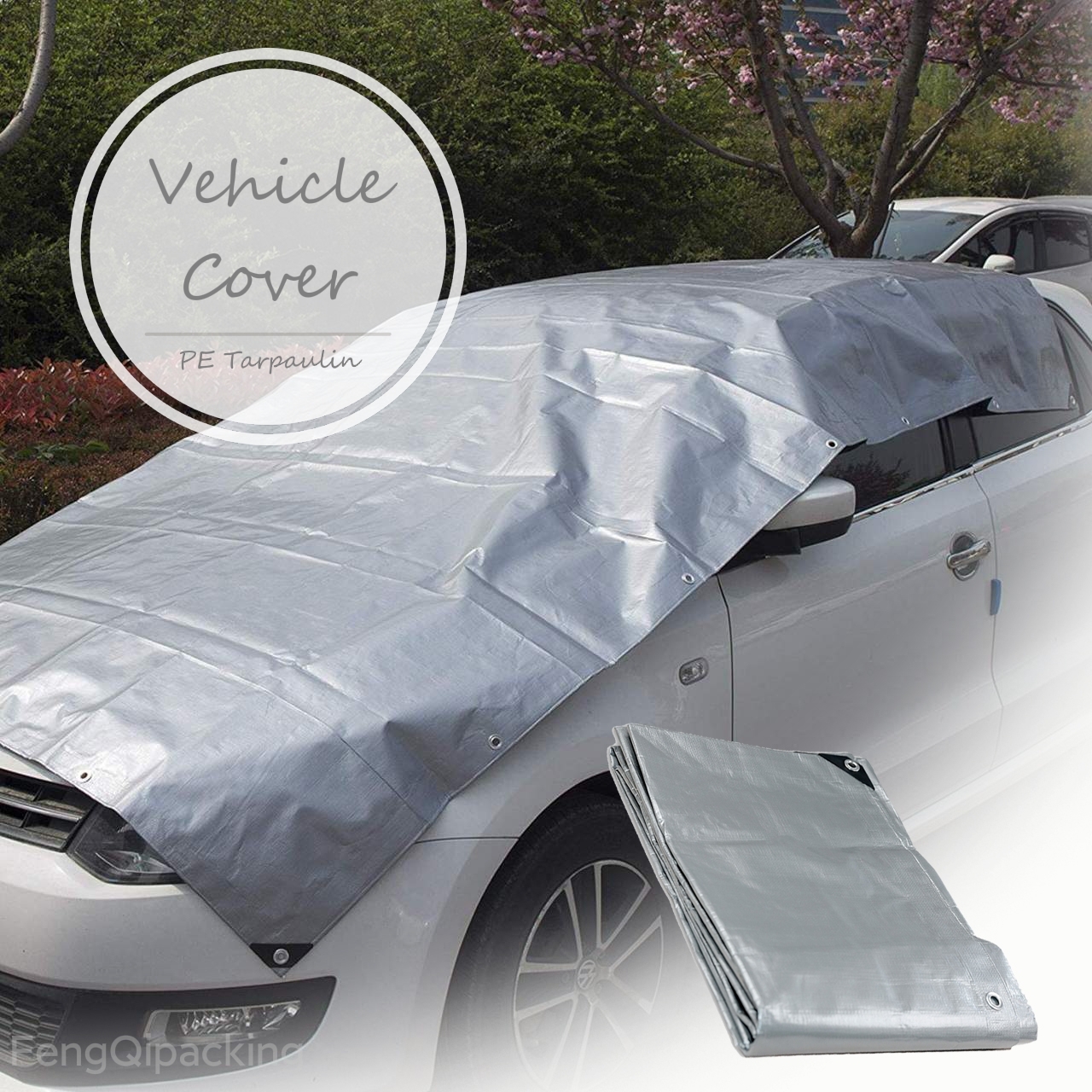 car-tarp-cover-uv-resistant-dust-proof-poly-tarp-of-silver-colorpe