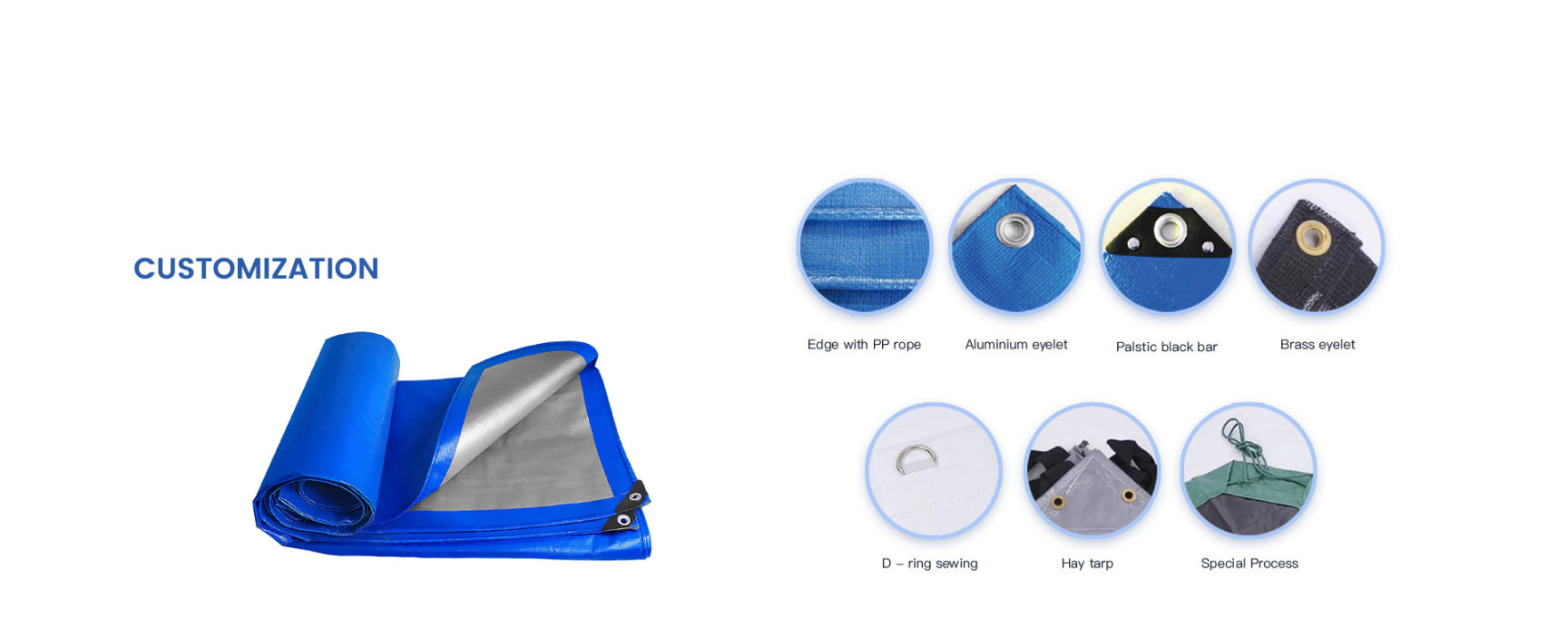 PE tarps - with 30 years' experience of production and export!