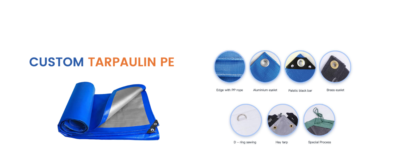 PE tarps - with 30 years' experience of production and export!