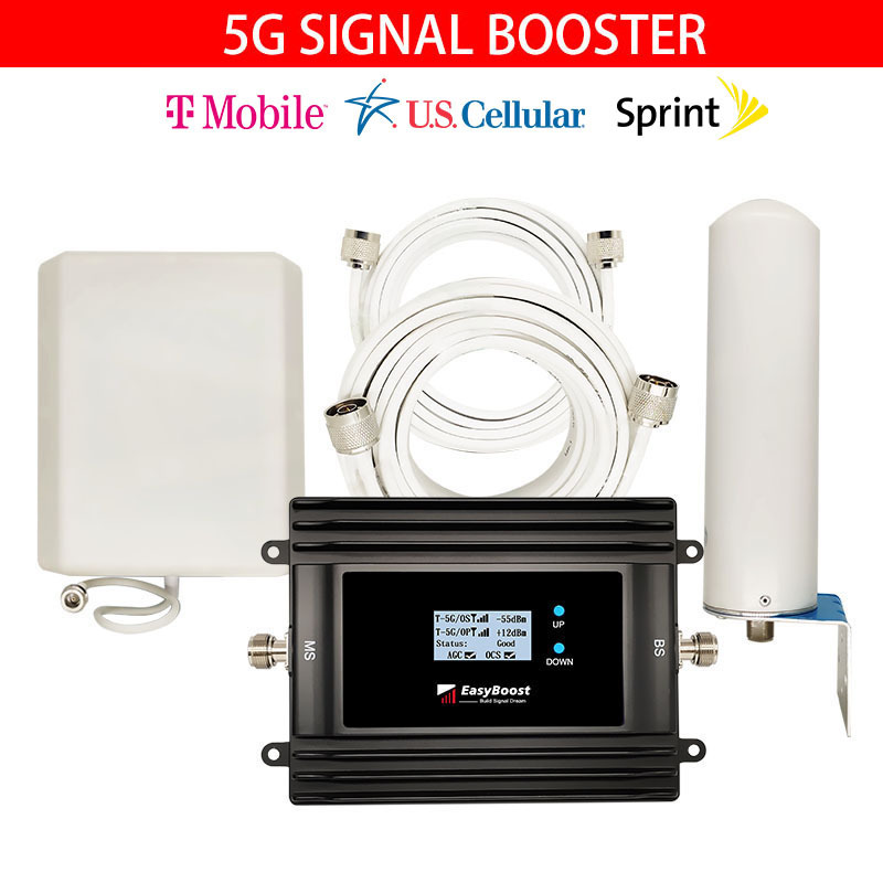 5G Signal Booster For T-Mobile Sprint U.S.Cellular N71 600Mhz 4G 5G ...