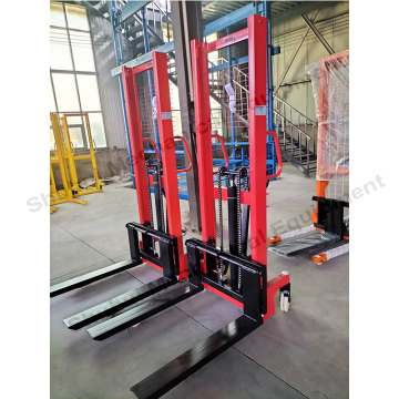 Manual Stacker Hydrolic Lifter Truck Forklift 1-3T