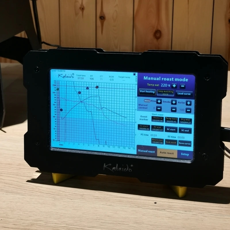 Kaleido Sniper M10 DUAL SYSTEM Coffee Roaster 300g-1200g Electric ...